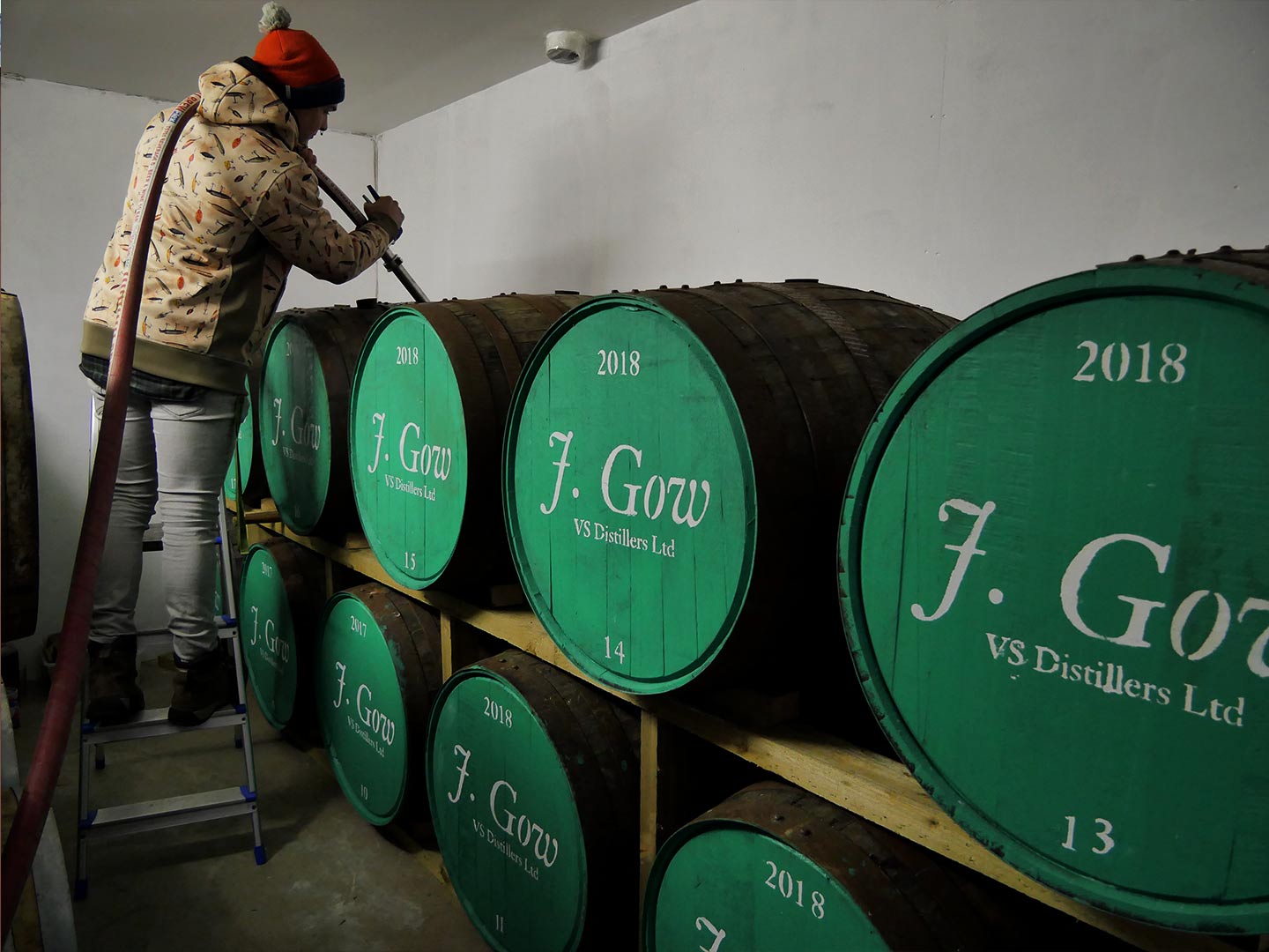 Barrels, Casks and Hogsheads - J Gow Rum - Aged Rum